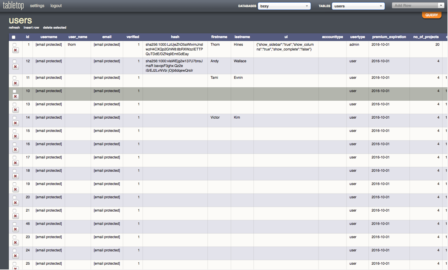 Tabletop | The Fast and Intuitive Database Manger